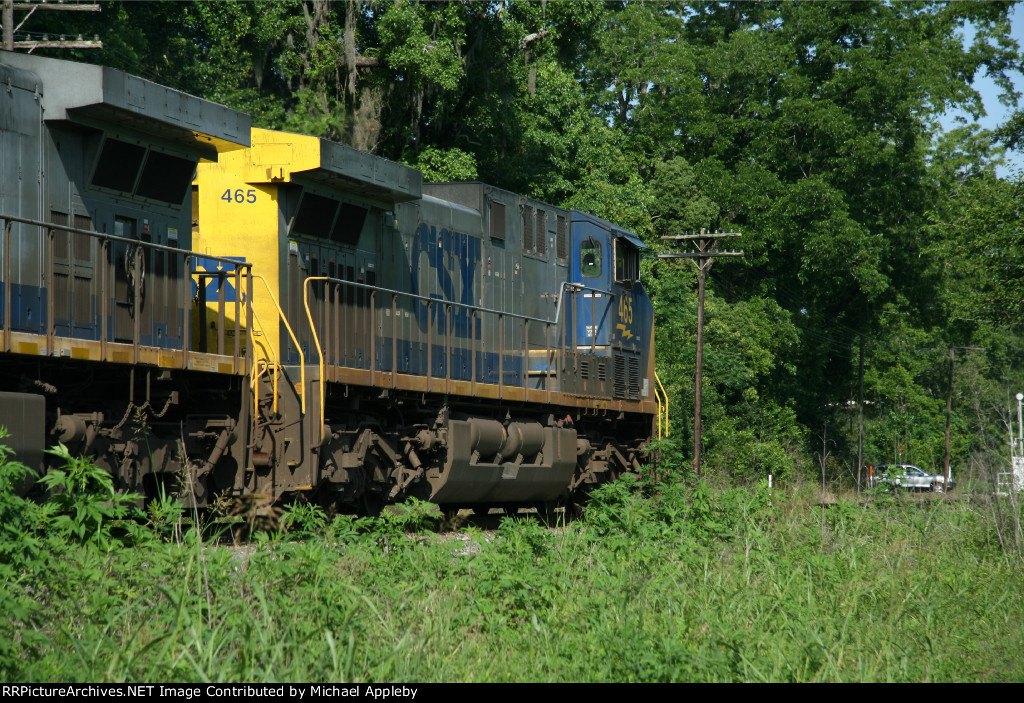 CSXT 465 to JB.